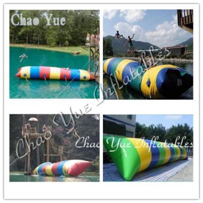China Crazy Inflatable Blob Jump Water Toys / Inflatable Water Parks for Ocean or Lake(CY-M2714) for sale
