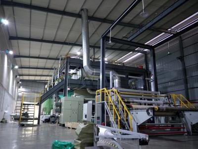 China PP Spunbond and Melt Blown Nonwoven Machinery (S, SS, SSS, SMS, SMMS, SSMS, SMMSS, SSMMS, PLA, PET) for sale