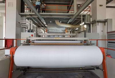 China 2022 1600mm Single Beam Spunbond Nonwoven Fabric Making Machine Made in China for sale