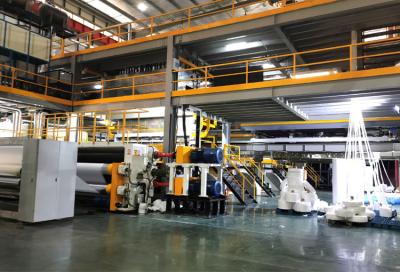 China Factory Advanced Double Beams PP Nonwoven Fabric Making Machine for sale