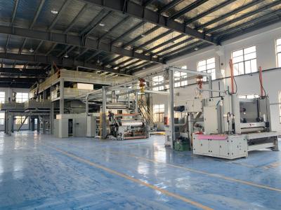 China Ss PP Double Beams Non-Woven Fabric Making Production Line Machine for sale