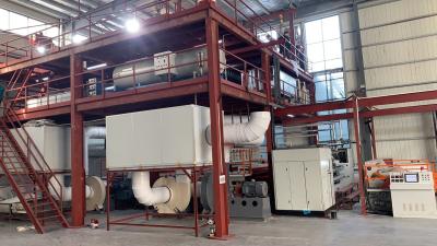 China Nonwoven Making Machine Line for Surgical Gown and Non Woven Fabric Making Machine of SSS 1600mm for sale