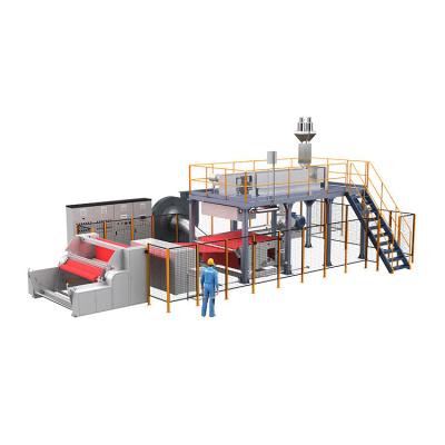 China 2400mm Factory Price Mask Melt Blown Non Woven Fabric Manufacturing Machine for sale