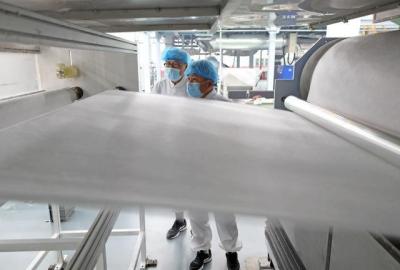 China China Factory Made 1600mm SMS Spunmelt Composite Nonwoven Machine for Cleaning Wipes Automatic Surgical gown for sale