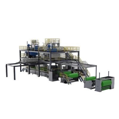 China PLA/Pet Non Woven Fabric Making Machine Automatic Multi-Functional Nonwoven Production Line for sale