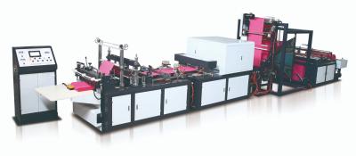 China PP Automatic Non Woven Fabric Shopping/Handle/T-Shirt Box Bag Making Machine for sale