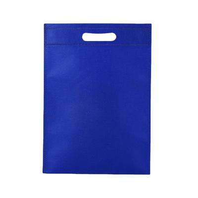 China China Factory Cheap Custom Logo Eco-Friendly D-Cut Non Woven Flat Bag for sale