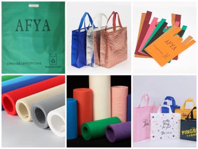 China Biodegradable Promotional Wholesale Eco Friendly Foldable Reusable Custom Printed Advertising Shopping nonwoven bag for sale