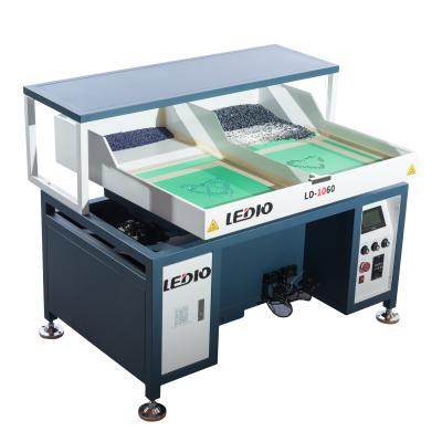 China High Precision Rhinestone Shaking Machine 1200W Auto Rhinestone Setting Machine for sale