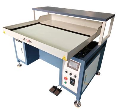 China Automatic T Shirt Rhinestone Machine Semi Automatic Carbon Steel White Blue Black for sale