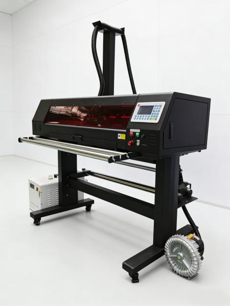 Quality Heat Transfer Laser Vinyl Cutter Machine Water Cooling Fabric Cutting Plotter Machine for sale