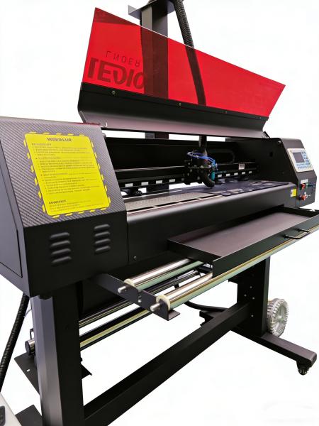 Quality Fast Speed Vinyl Laser Cutting Machine Water Cooling Heat Transfer Vinyl Plotter Cutter for sale