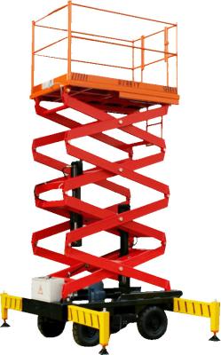 China 2.3M - 3.2M height  Mobile Aerial Work Platform DC24V , industrial scissor lift for sale