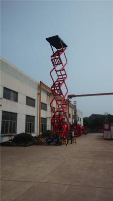 China 8M electric drive aerial working platform , truck mounted lift platform for sale