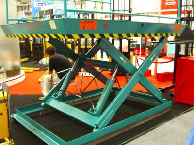 China 10m 200kg Stationary Scissor Lift  high strength steel platform ladder lift for sale