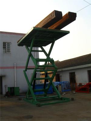 China 18m Proffesional stationary scissor lift  platforms 660kg ~ 1600kg for sale