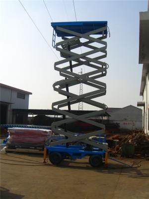 China Mobile battery power self propelled scissor lift , electric hydraulic scissor lift platform for sale