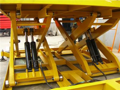 China 500Kg  Self Propelled Scissor Lift Platform / Table 980mm Handle Height for sale