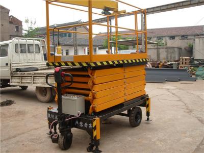 China 2180kg 3-6m/min self propelled scissor lift 10m Lifting Height for sale