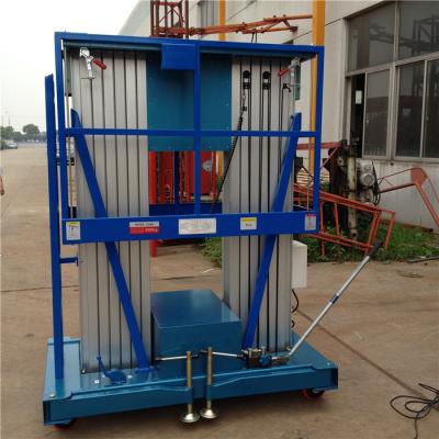 China 1.5KW Electric mast lift aluminum alloy  CE / ISO Certification for sale