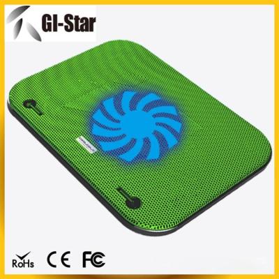 China Good quality laptop cooling pad ,laptop coolers with two fans and nice price for sale