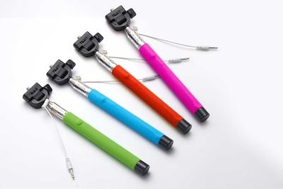China 2015 fashion Handheld monopod , cable take pole selfie stick for sale