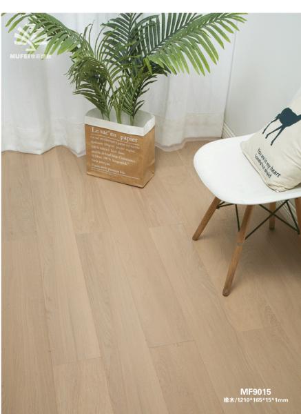 Quality Multi-layer solid wood composite floor aluminum trioxide decorative paper wear for sale