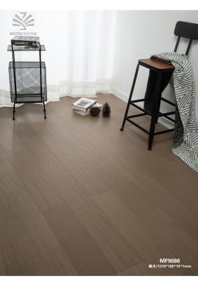 China Multi-layer solid wood composite floor aluminum trioxide decorative paper wear-resistant surface for sale
