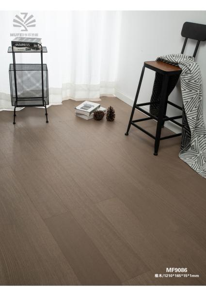 Quality Multi-layer solid wood composite floor aluminum trioxide decorative paper wear-resistant surface for sale