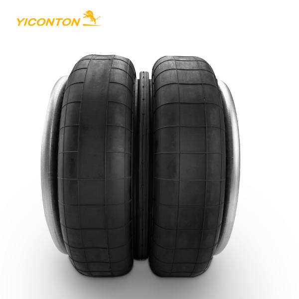 Amortiguación de aire con resorte de goma enrollada del doble para el pedernal W01-358-7781 Contitech FD530-3554 de la amortiguación de aire con resorte 1003587781C del camión de remolque