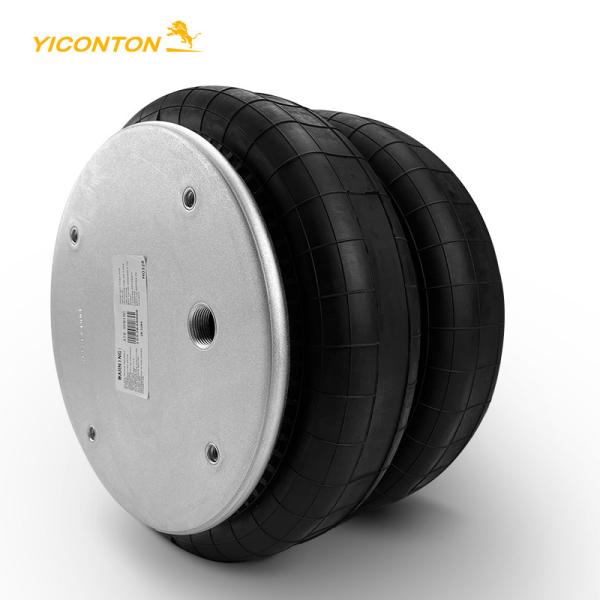 Amortiguación de aire con resorte de goma enrollada del doble para el pedernal W01-358-7781 Contitech FD530-3554 de la amortiguación de aire con resorte 1003587781C del camión de remolque