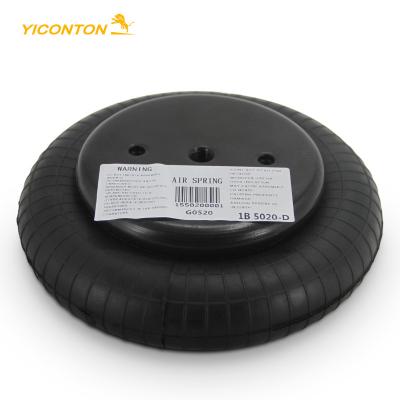 Cina Singola molla pneumatica industriale W01-M58-6166 FS120-9 del muggito convoluto in vendita