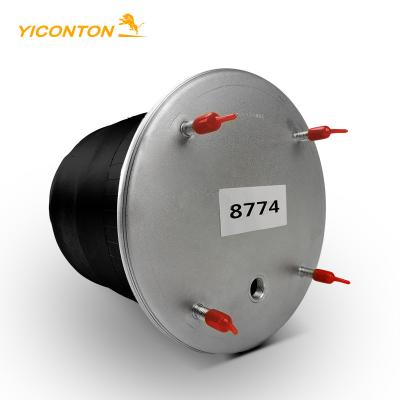 China IATF16949 Truck Air Spring 20.88 Extended Height Single Convolutions Load Support Air Spring for sale