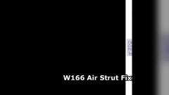Mercedes W166 Air Suspension Strut Replacement