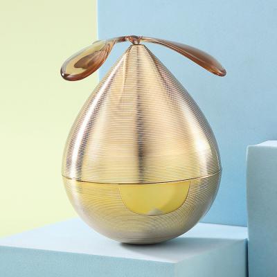 China 30G Custom Mini Luxury Cosmetic Eye Cream Jar Plastic Containers With Tight Locking Lids for sale