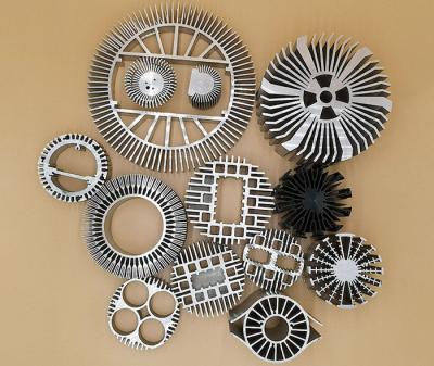 중국 고강도와 맞춘 알루미늄 합금 전력 증폭기 냉각 장치 판매용