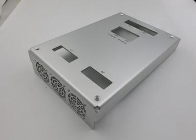 China Customized Silk Screen Printing Anodized Aluminum Sheet Metal Processing Chassis Shell Laser Cutting Seamless Bending for sale