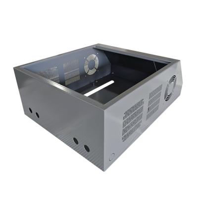 China Fijación y corte con láser en chapa de metal Procesamiento con tratamiento de chorro de arena Casas de chasis de almacenamiento de energía en venta