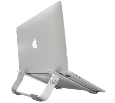 China Minimalism 4 section adjustment 3mm  Laptop Metal Holder Folding Ipad Stand for sale
