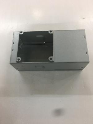 China SGS Silver Galvanized Iron CNC Metal Stamping Computer Power Supply Box for sale