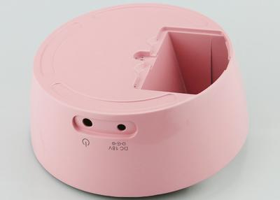 China Customized Pink Painted Zinc Alloy Die Casting Parts Intelligent Robot Base for sale