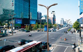 Cina la strada 240W Smart all'aperto di 4m 5m 6m ha condotto l'iluminazione pubblica leggera con la funzione della posta della lampada in vendita