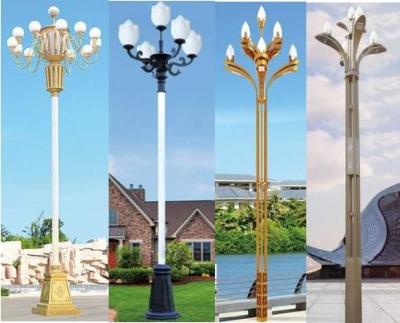 Cina La posta all'aperto della colonna del LED delle iluminazioni pubbliche bianche della luce accende 80W-240W 160lm/W 6500K in vendita