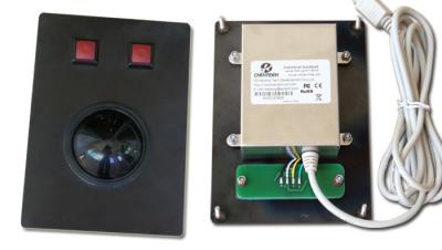 China Metal el ratón industrial de los Trackball de la consola marina negra con la interfaz USB en venta