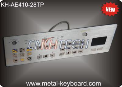 Cina Bottoni quadrati del metallo di chiavi del touchpad 28 della matrice piana industriale della tastiera in vendita