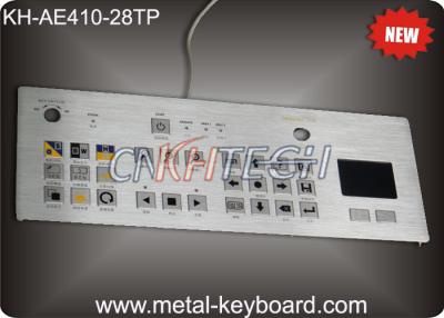 Cina Bottoni quadrati del metallo di chiavi del touchpad 28 della matrice piana industriale della tastiera in vendita