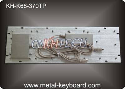 중국 70의 열쇠 터치패드 키보드를 가진 산업 컴퓨터 키보드를 금속을 붙이십시오 판매용