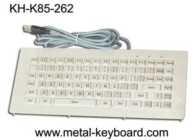 China Metallic stainless steel ruggedized keyboard industrial Vandal Resistant for sale
