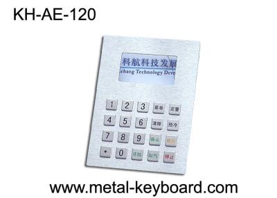 China Panel Mount Stainless steel Keyboard , Fuel Dispenser Metal Keypad for sale