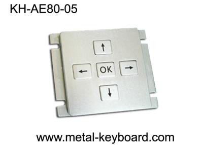 China Chaves de aço inoxidável customizáveis do teclado numérico 5 para a área industrial do console à venda